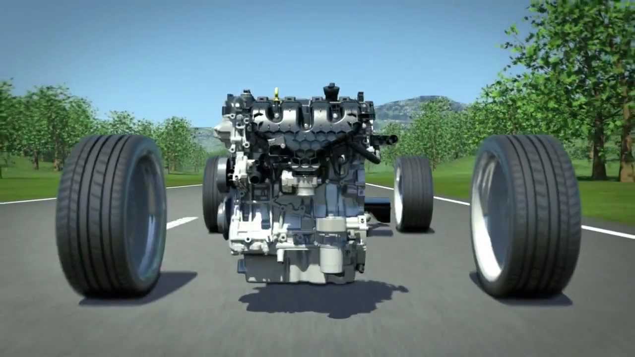 Ford Ecoboost 1.0-liter Animation - YouTube