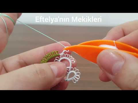 107. Namaz başörtü, havlu kenarı,  pike süsleme için harika bir model yapımı. ❤