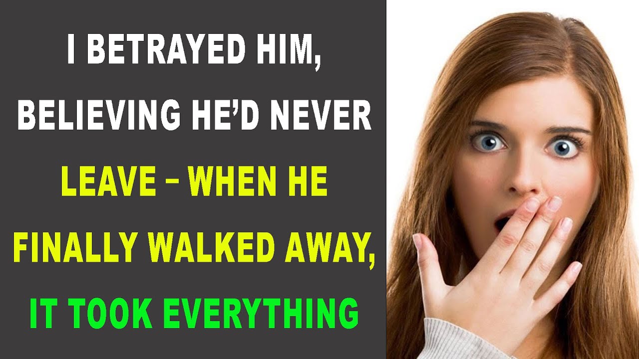I Betrayed Him, Believing He’d Never Leave – When He Finally Walked ...