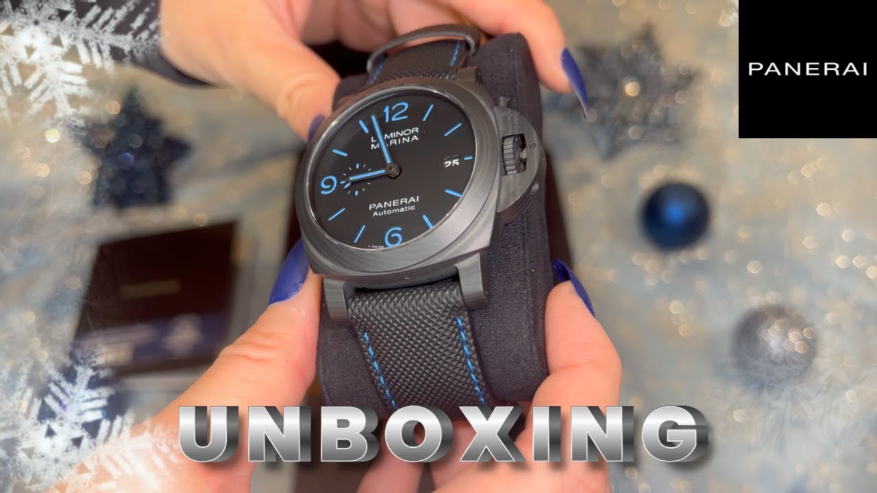 CHRISTMAS LUXURY GIFT IDEA - 4K UNBOXING MY FIRST PANERAI!!! FINALLY ...
