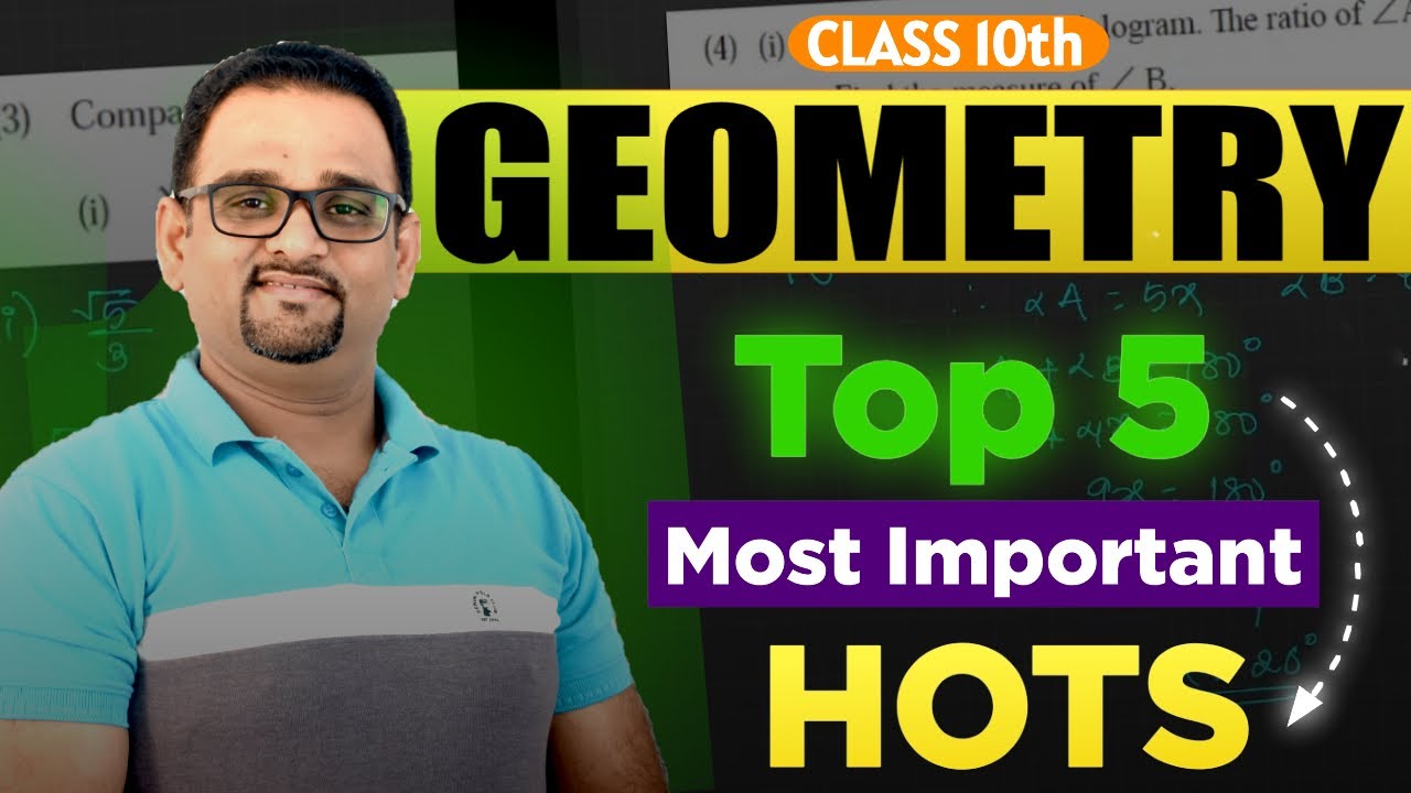 Top 5 HOTS questions | Class 10 | Geometry | Yogesh Sir | MH board ...