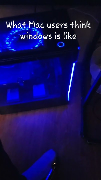 What Mac users think windows is like - YouTube