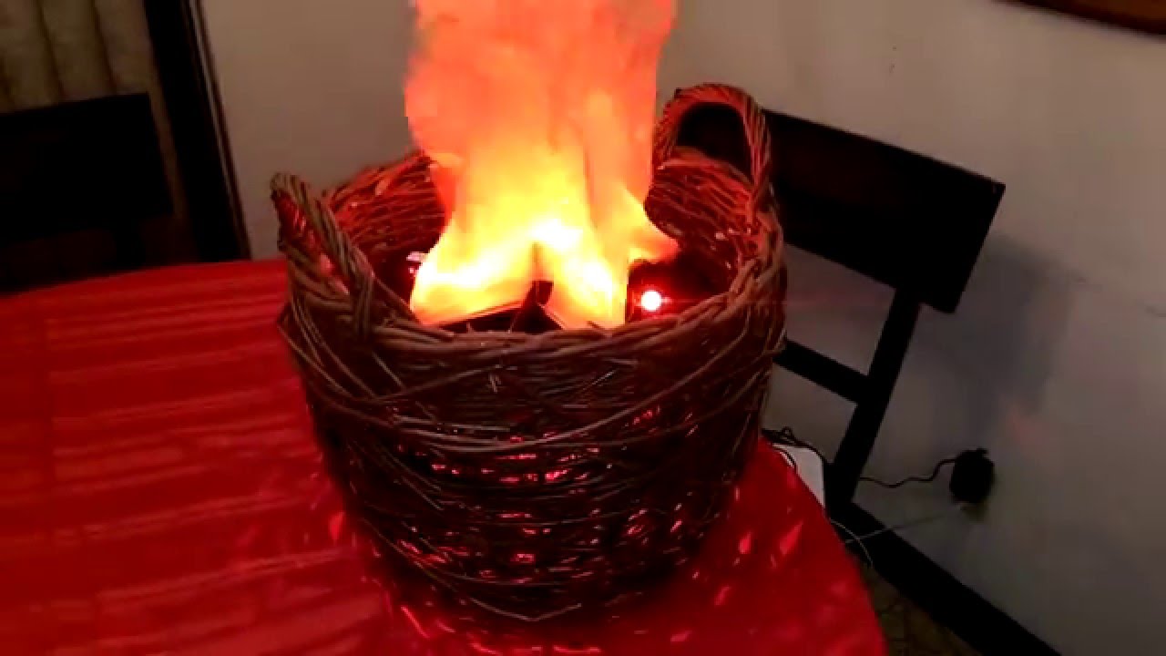 Prop Reviews: Skeleton Crow / Flaming Basket - YouTube