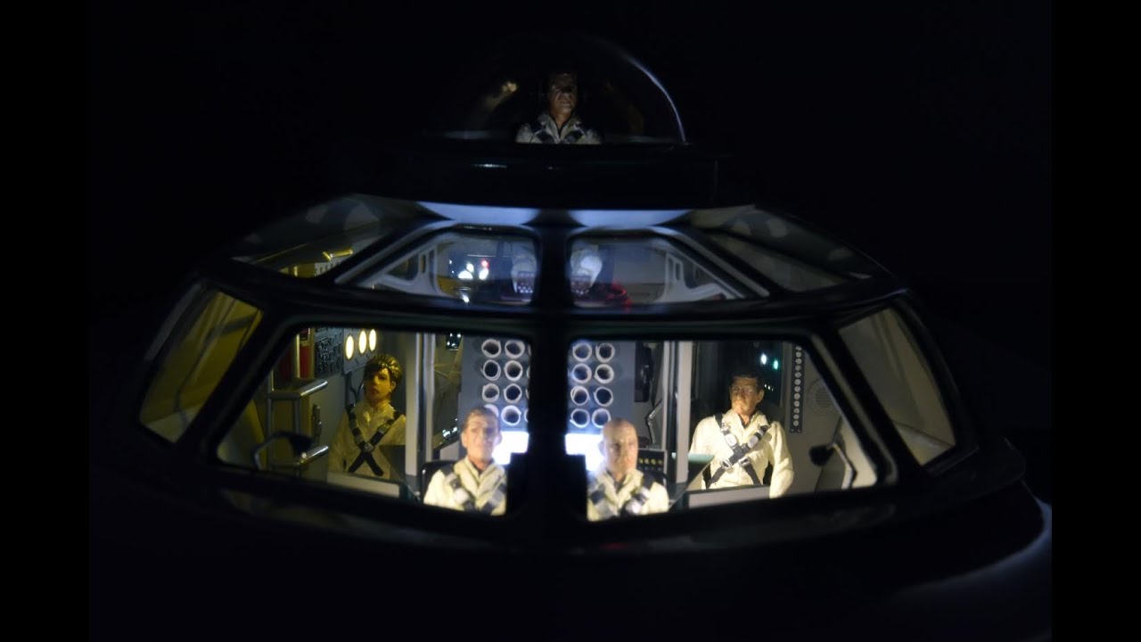 1/32 PROTEUS Fantastic Voyage Mobius Model~interior lighting~ - YouTube