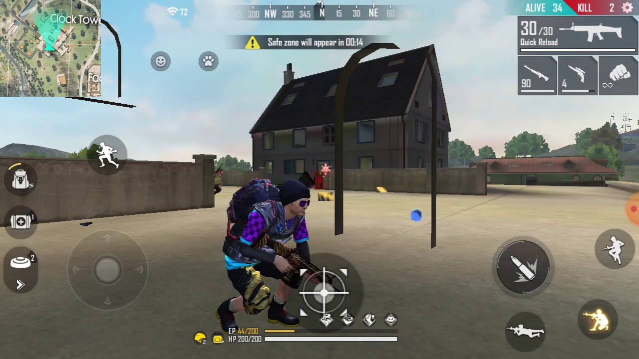 Free Fire survival place - YouTube