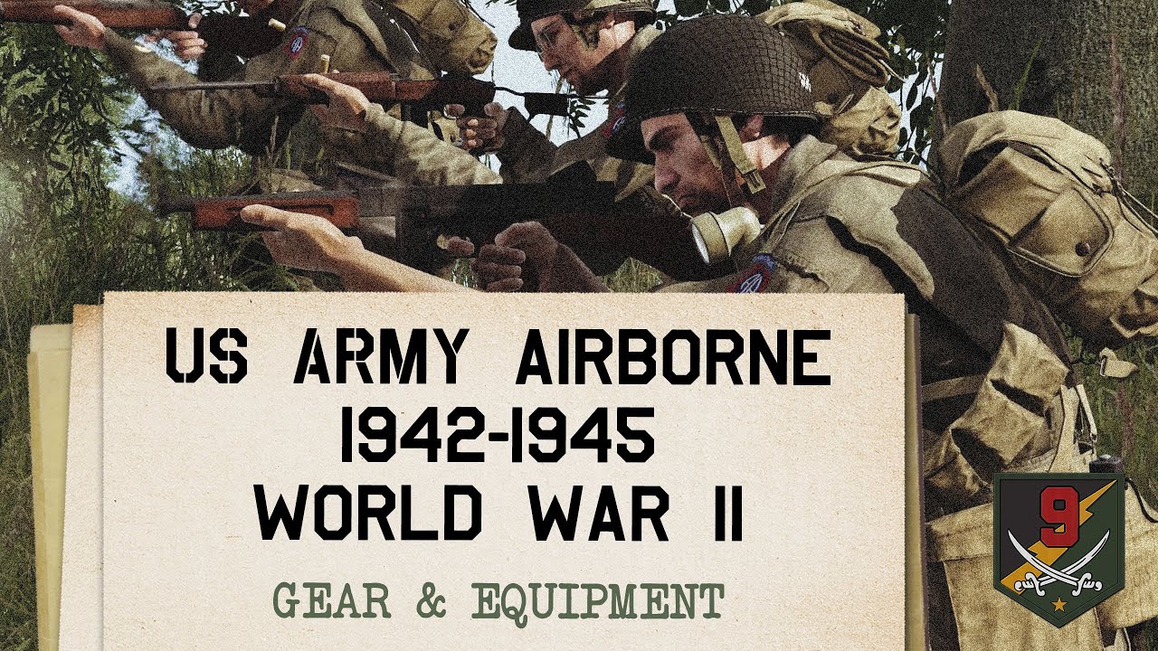 US Army Airborne 1942-1945 WW2, Gear & Weapons - ARMA 3 - YouTube