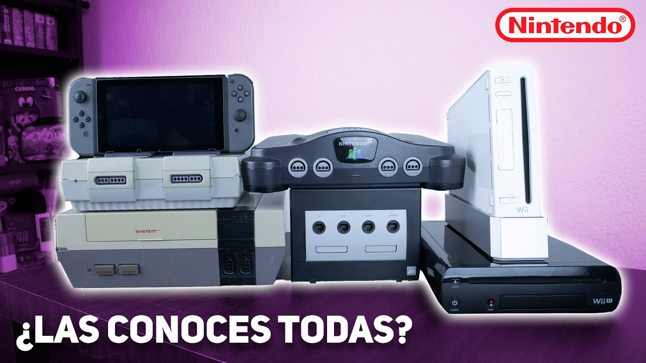 Todas las CONSOLAS de NINTENDO (Tour COMPLETO) - YouTube