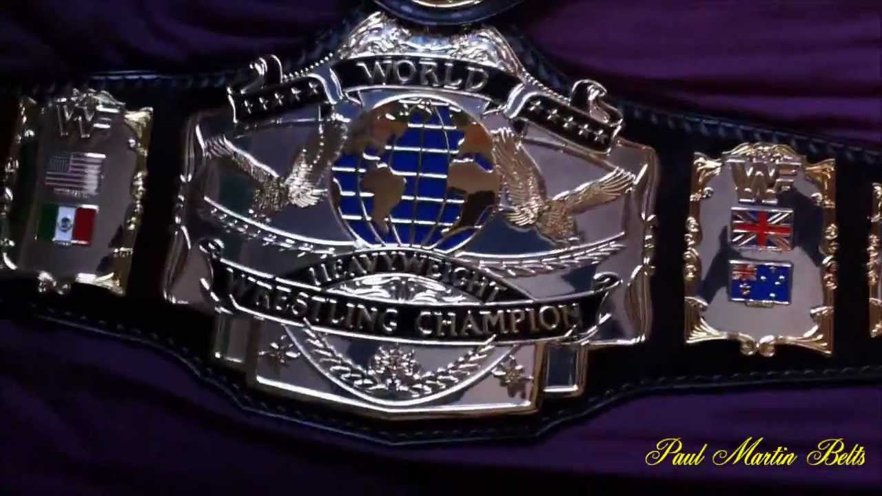Releathered WWF Andre 87 replica belt by Paul Martin - YouTube