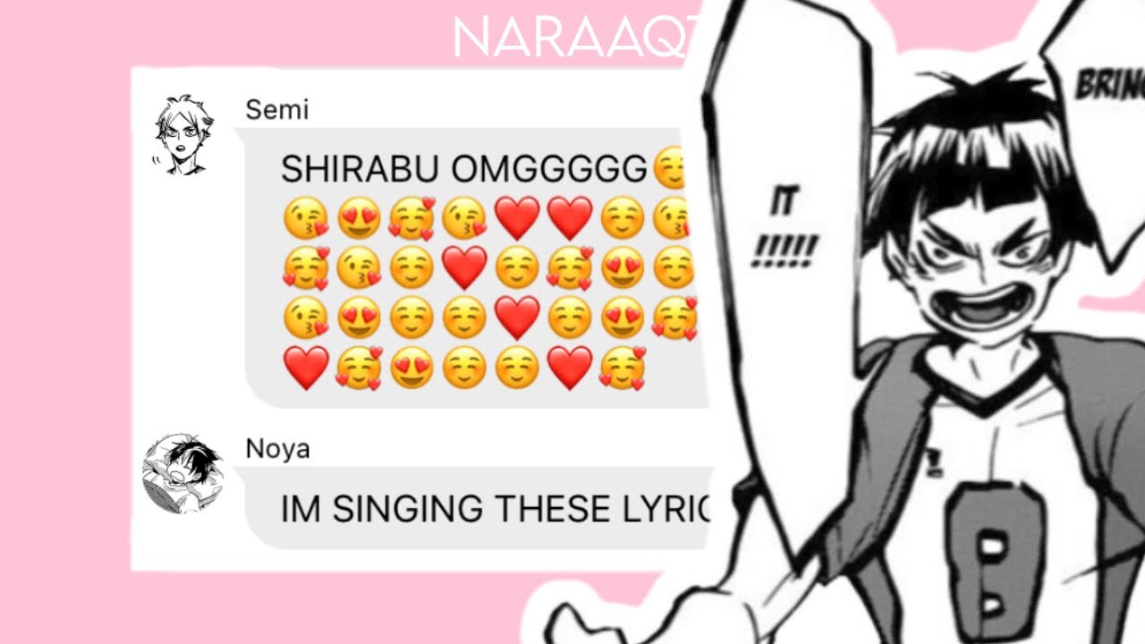 Haikyuu texts | Haikyuu x K/DA | MORE | Naraaqt_ - YouTube