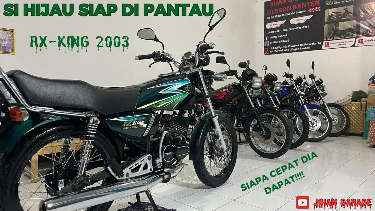 READY 1 UNIT MOTOR YAMAHA RXKING 2003 HIJAU BOTOL GRESS GANDOS||# ...