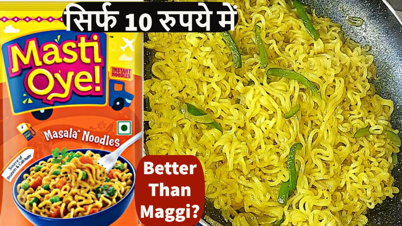 नई मैगी रेसिपी | सिर्फ 10 रुपये में भरपेट नूडल्स | MASTI OYE MASALA ...