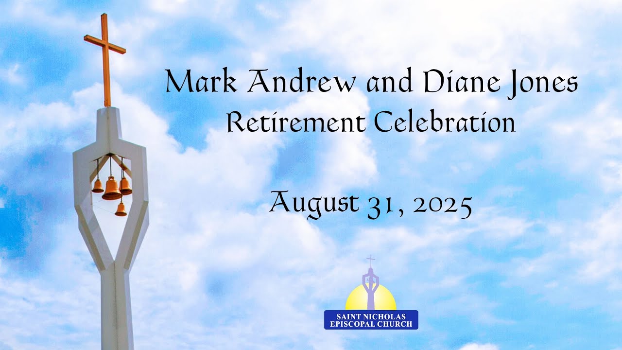 Retirement Celebration for the Rev. Mark Andrew and Diane Jones - YouTube