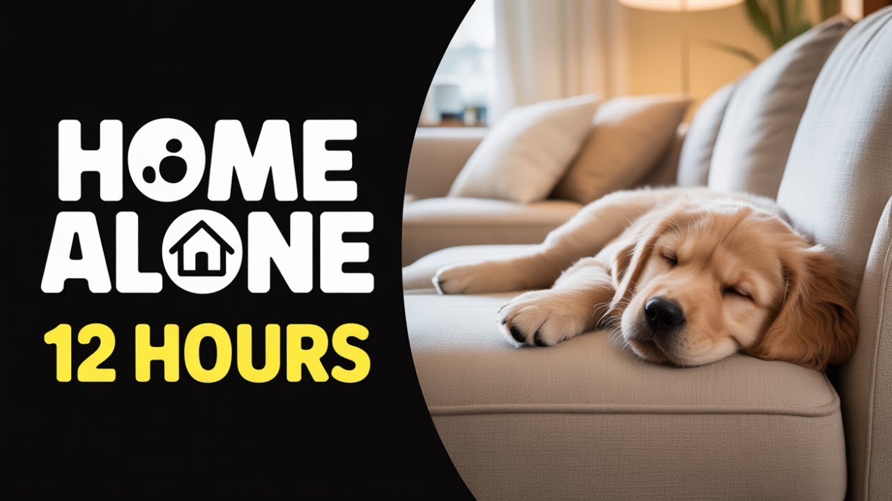 Dog Home Alone? 12 Hours of Relaxing Music to Keep Them Calm & Happy ...