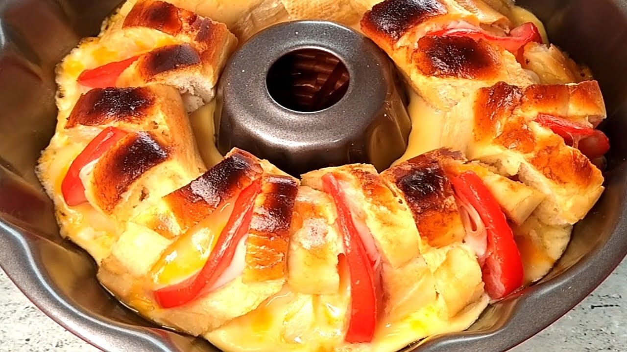 HICE UNA ROSCA DE PAN PARA INVITADOS SORPRESA en 15 MINUTOS, SABROSA ...