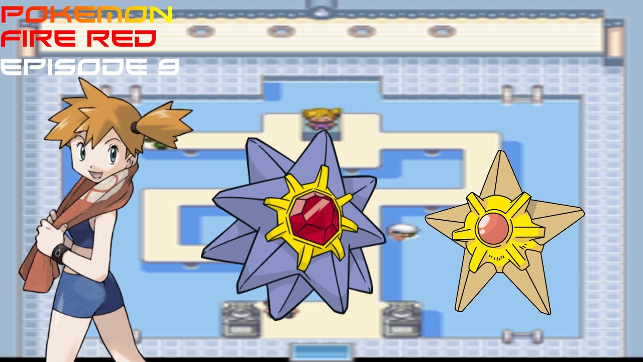 Pokemon Fire Red | Episode 9 - Cerulean city gym - YouTube