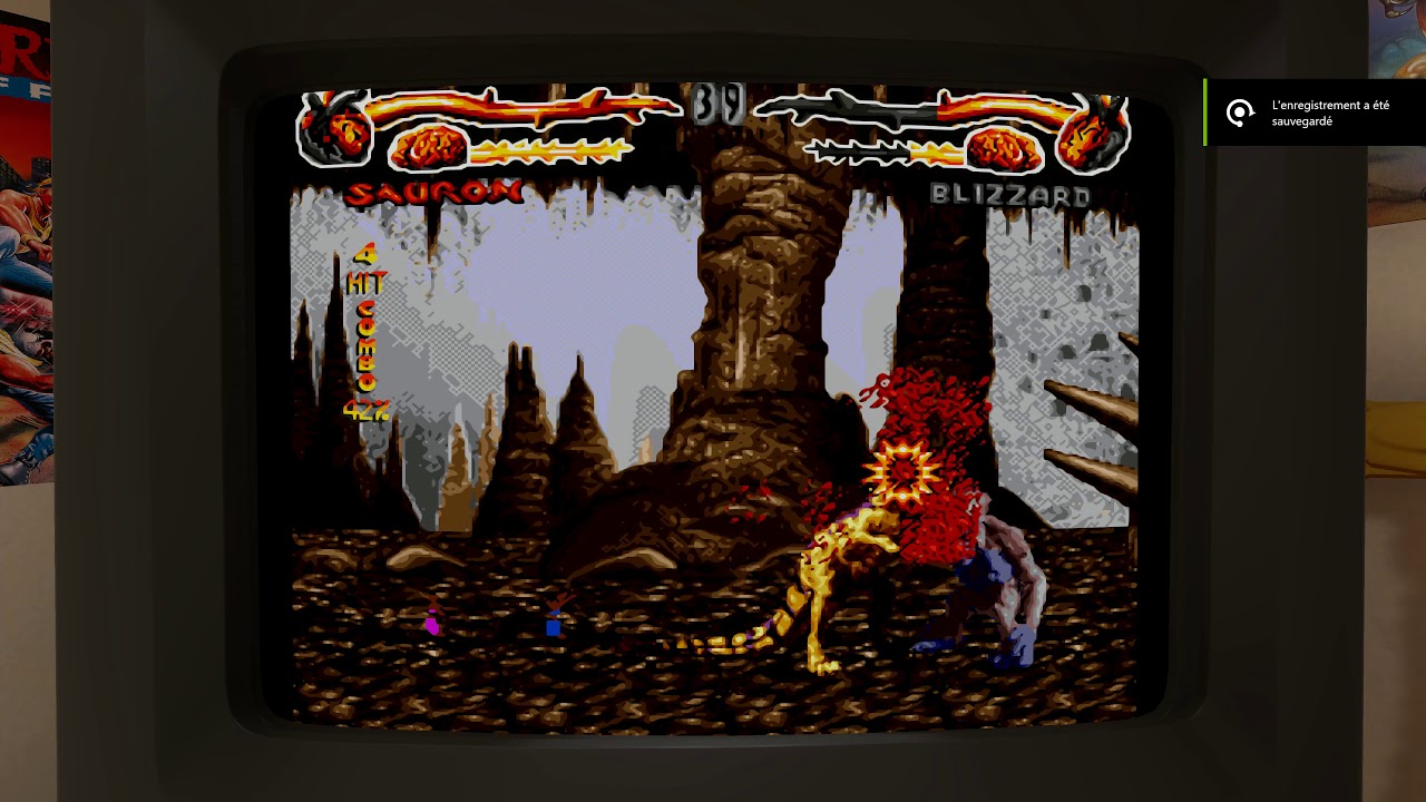 Primal Rage: Sauron double stun 100% combo (Genesis) - YouTube