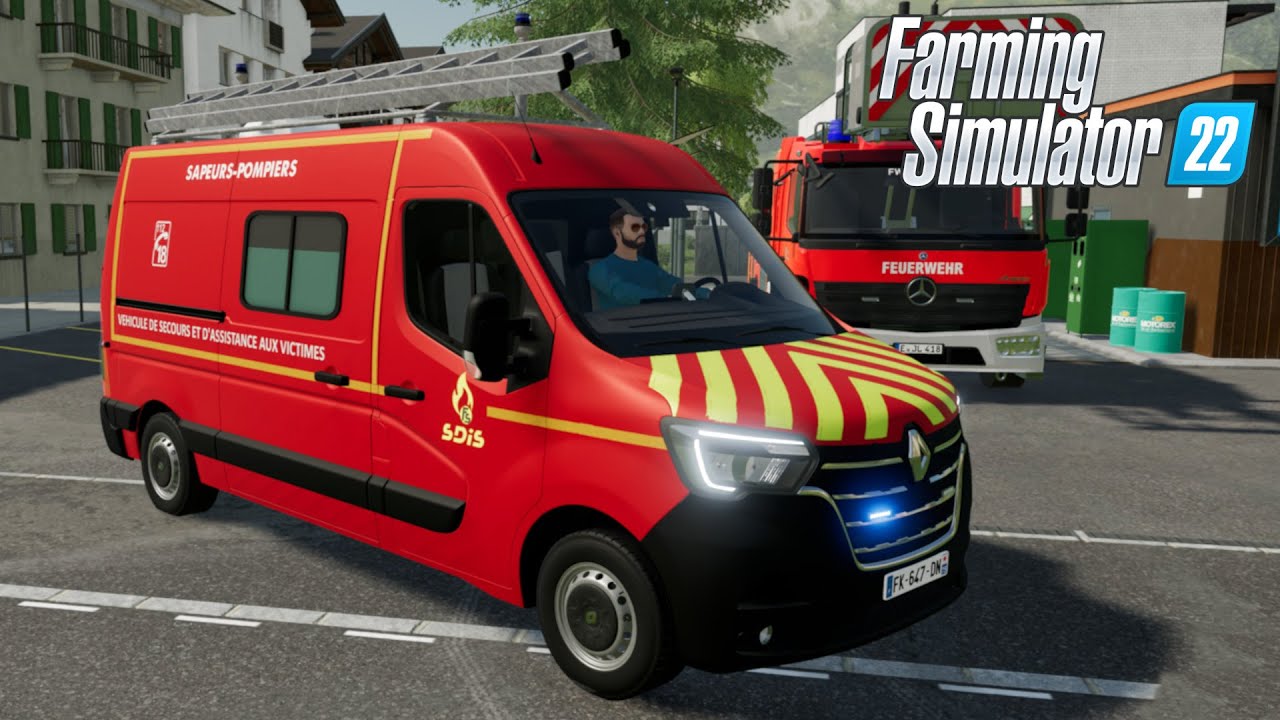 Renault Master VSAV - Farming Simulator 2022 [FS22 LS22 Car Vehicle Mod ...