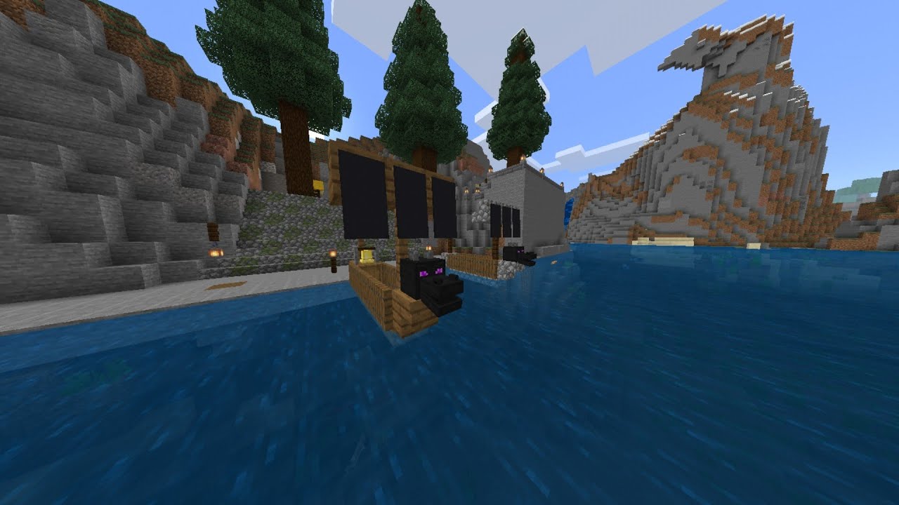 ⚠️Minecraft:how to make a small boat part 2 - YouTube