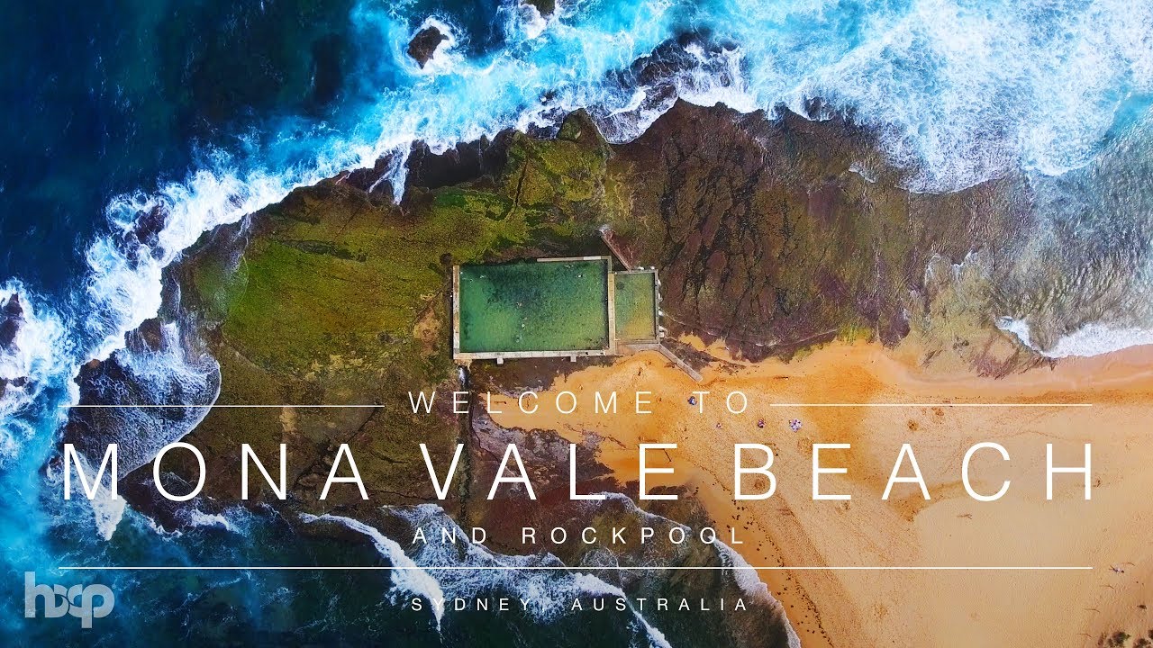 Mona Vale Beach & Rockpool: A Breathtaking Aerial View of Australia's ...