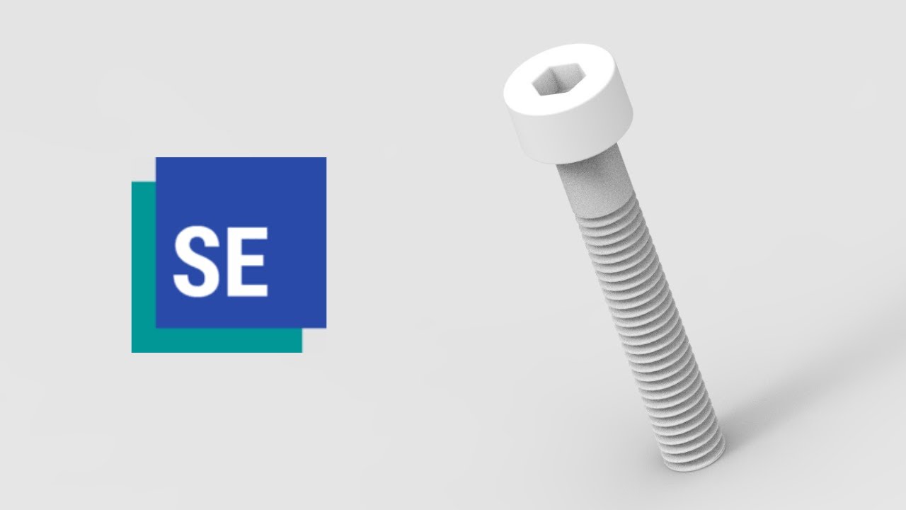 Solid Edge Classic | Screw Threads Methods - YouTube