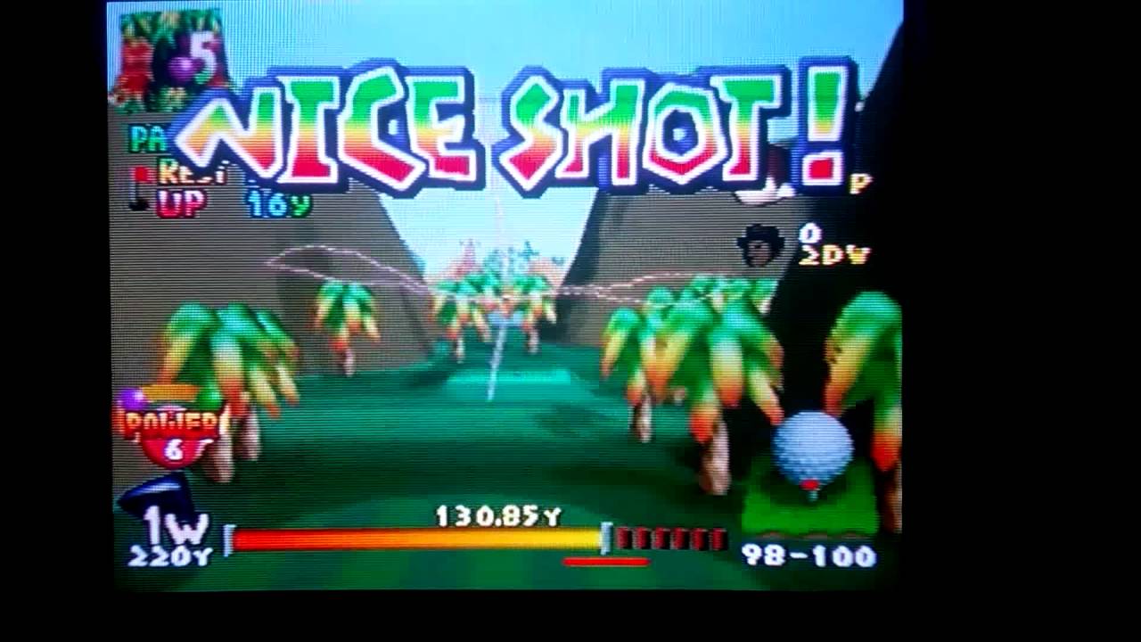 Let's Play Mario Golf 64 Lv 1 Sherry Challenge - Match Play VS Sonny ...