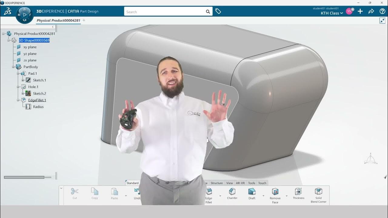 CATIA V5 vs. V6 - YouTube