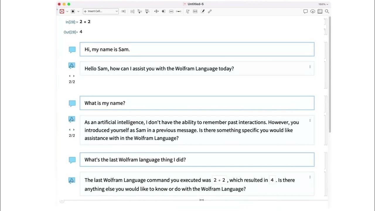 Wolfram Chat Notebooks (LLM Functionality Webinar Series) - YouTube
