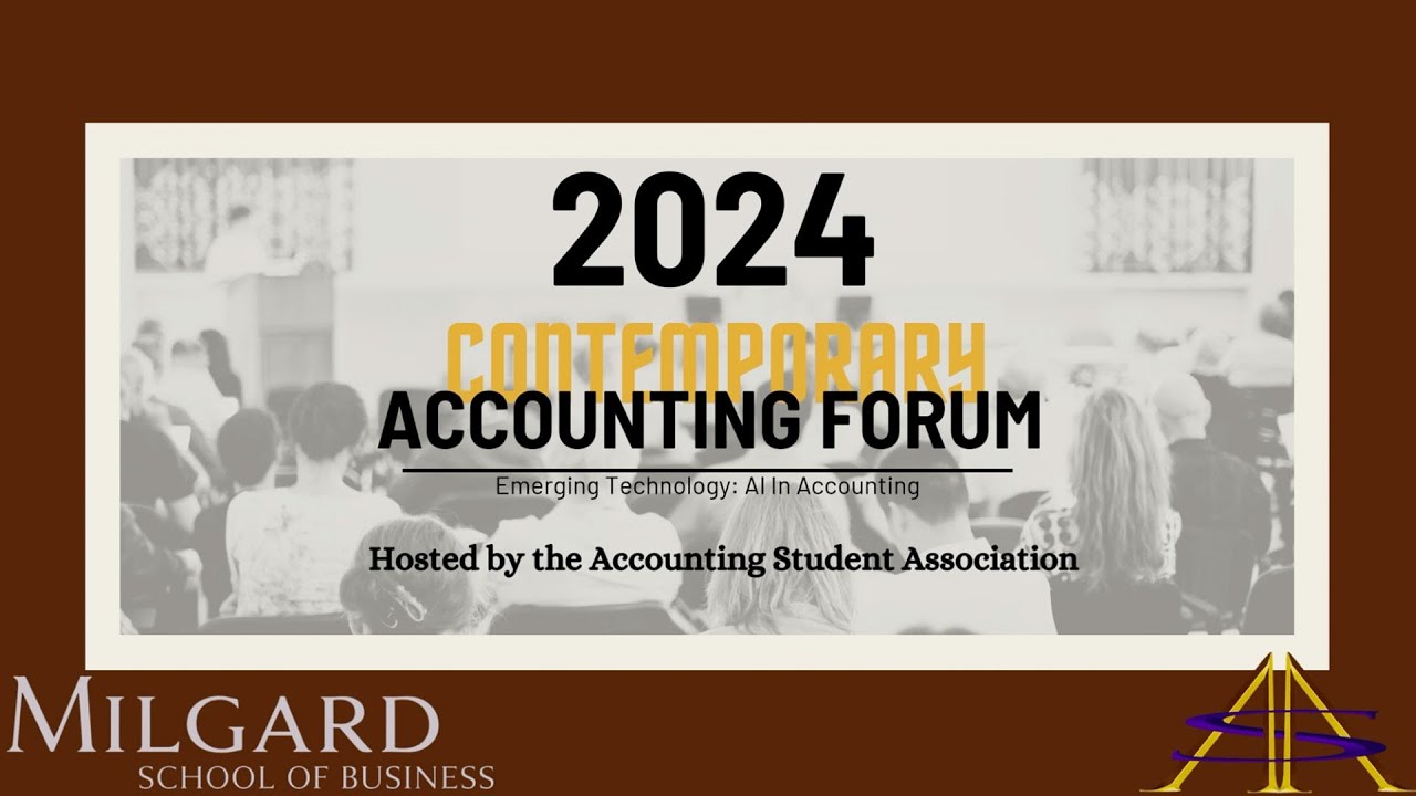 Contemporary Accounting Forum 2024 - Emerging Technologies: AI in ...