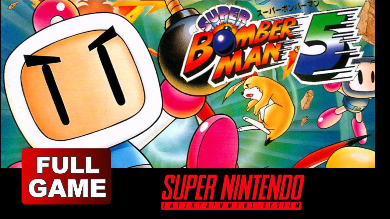 Super Bomberman 5 (SNES) – Longplay 100% Full Game - YouTube