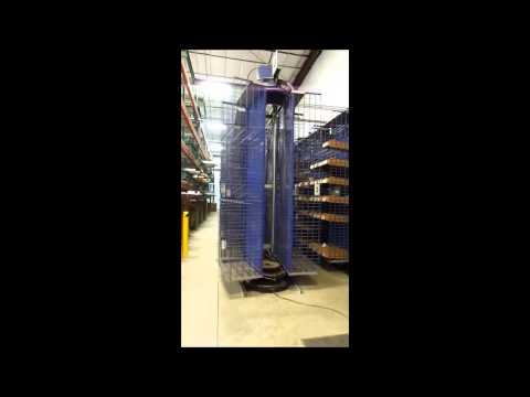 White Storage & Retrieval System Horizontal Carousel Unit 2 - YouTube