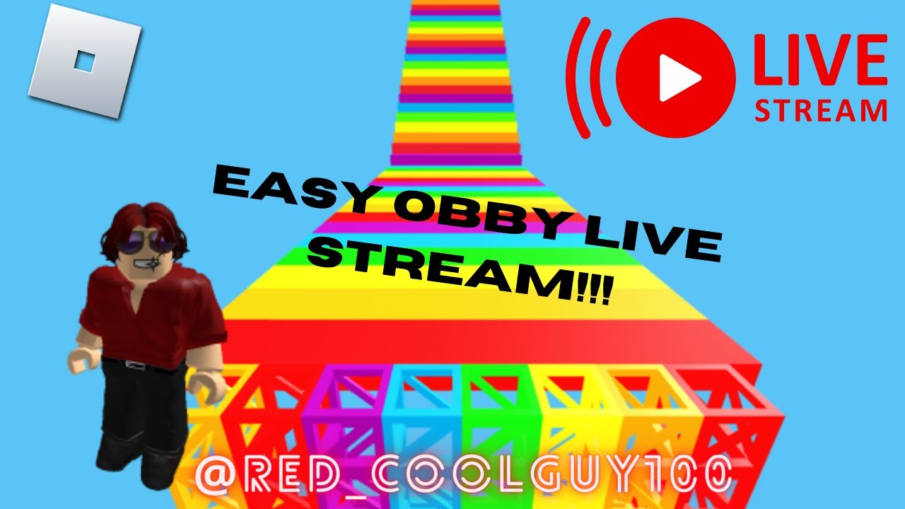 SUPER FUN EASY OBBY LIVE STREAM!!!!!!!!!! - YouTube