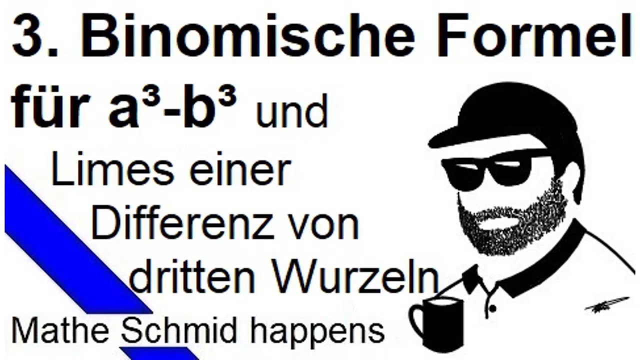 Grenzwerte von Differenzen dritter Wurzeln | Mathematik vom Mathe ...