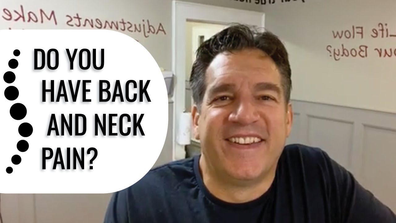 Do You Have Back and Neck Pain? Join Dr Joe Borio With Some Natural ...