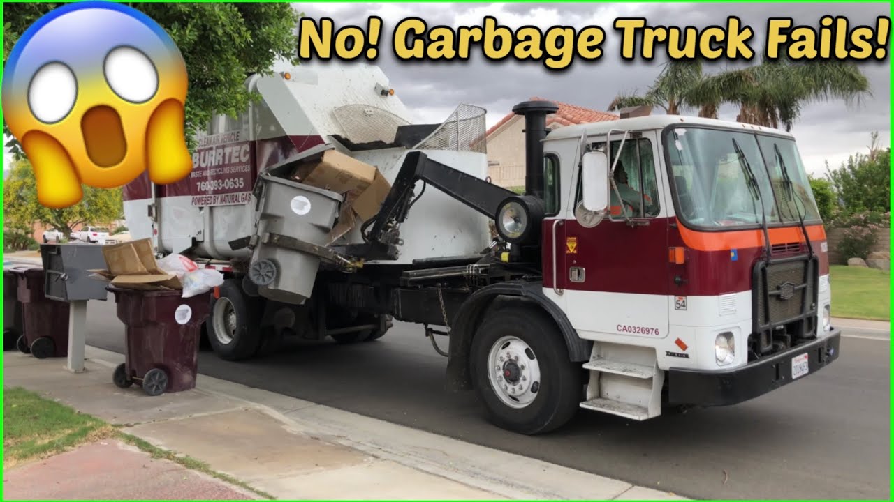 Watch As These Garbage Trucks Race To See Who Can Collect The Most ...