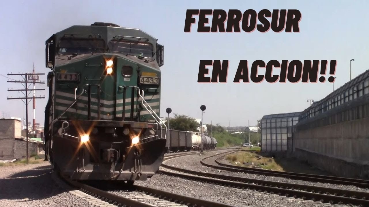 Asi Trabajan las maquinas FERROSUR Lejos de Casa! - YouTube