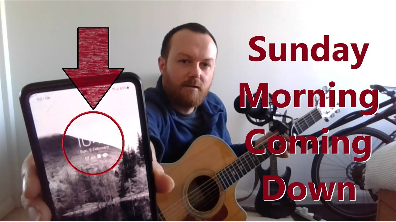 Sunday Morning Coming Down [Acoustic Cover] (The only way to spend a ...