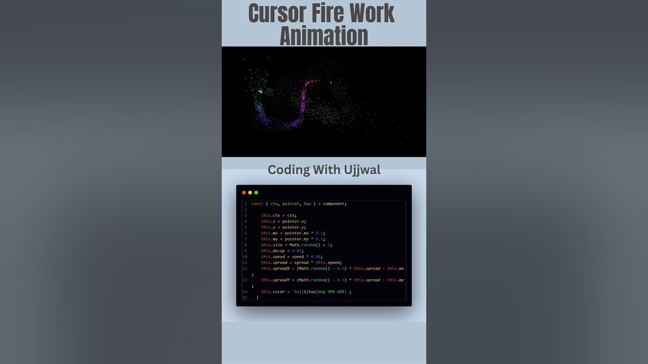 👉 Create a Stunning Cursor Firework Animation with HTML, CSS & JavaScript 🎆 - YouTube