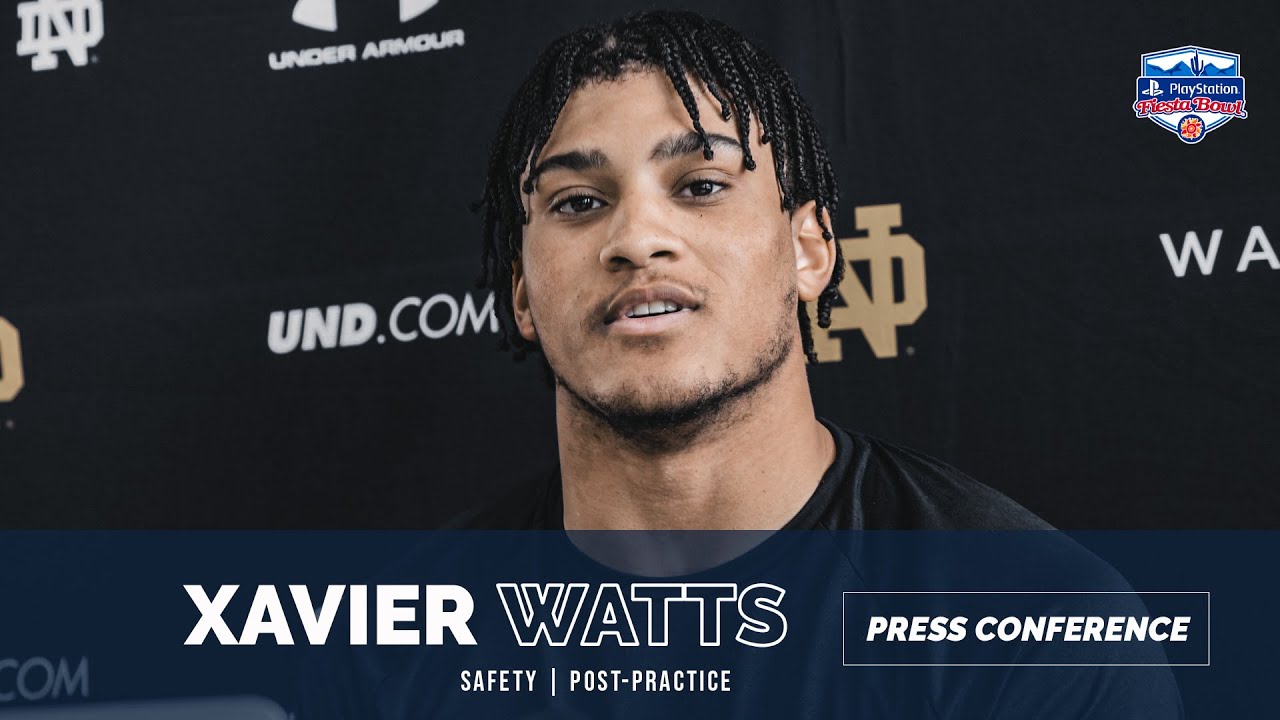 Notre Dame S Xavier Watts on Transition to Defense, Growth & Fiesta ...