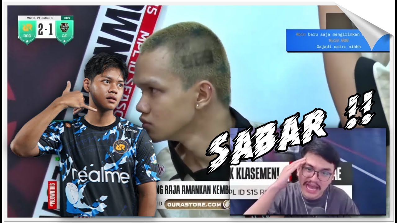 LIVE STREAMING MAS ADE DISERANG KINGDOM Reaction Streamer INTERVIEW RRQ ...