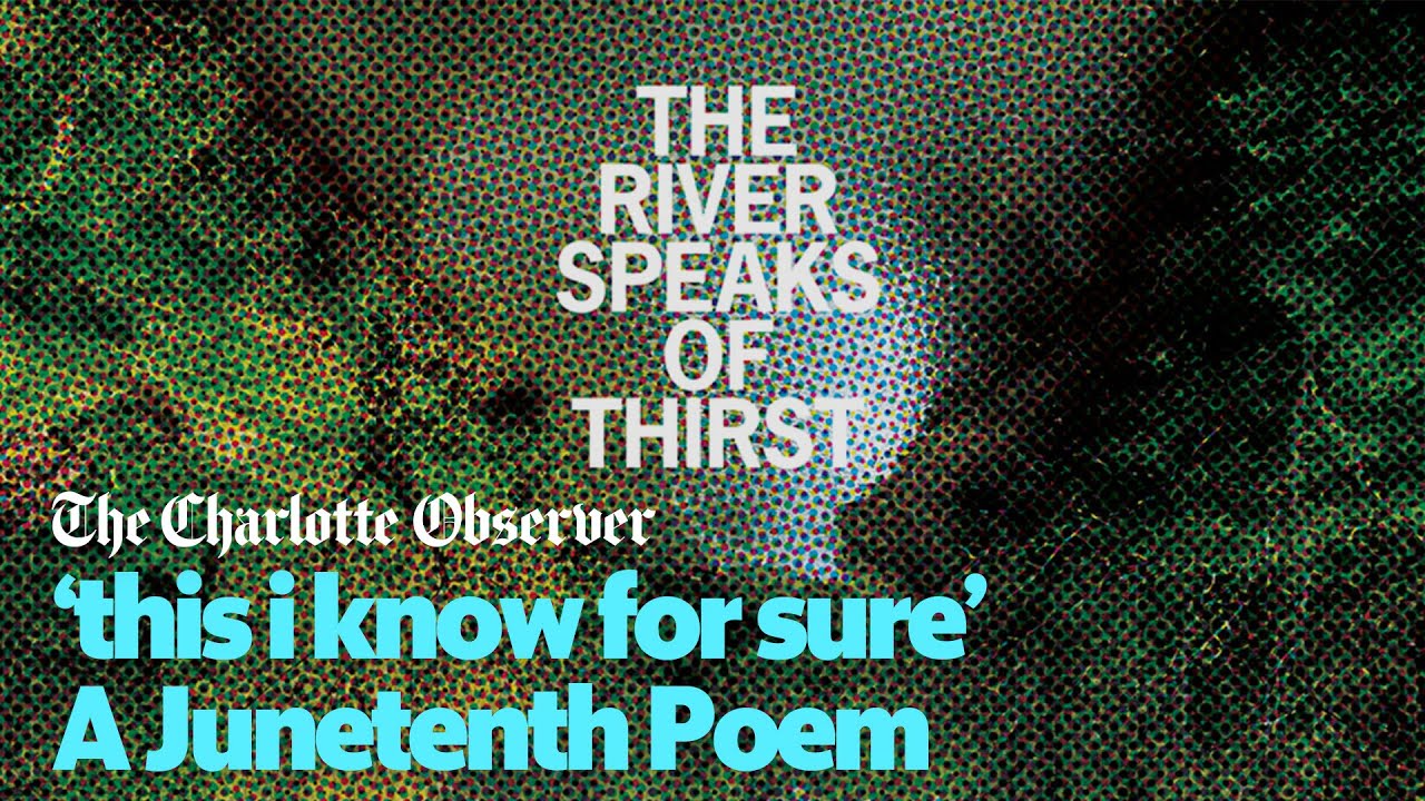 ‘this I know for sure’ - A Juneteenth Poem - YouTube