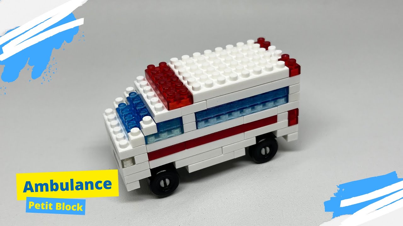 Ambulance Petit Block | Vehicle #build #block #brick #lego #toys ...