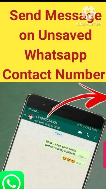 how to send message on unsaved number in Whatsapp | send messages on Whatsapp without saving ...