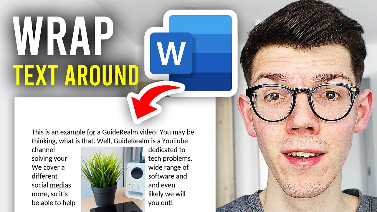 How To Wrap Text Around Image In Word - Full Guide - YouTube