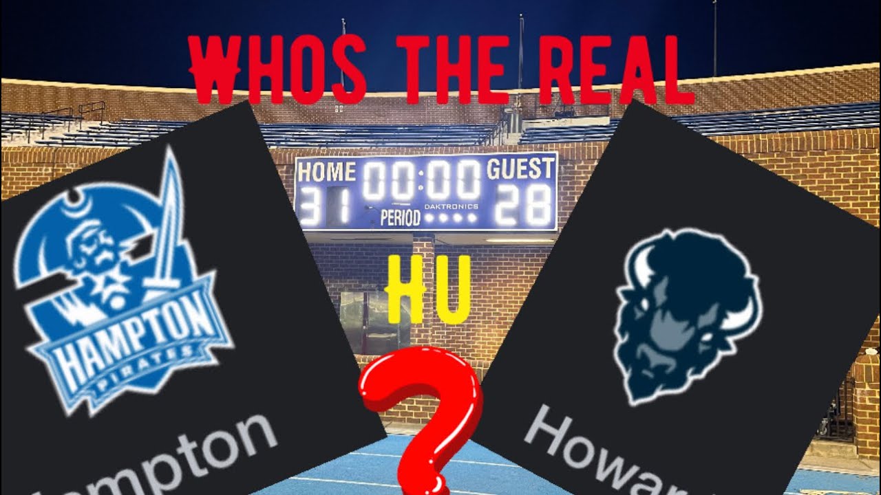 Howard University Bison field show 2023 vs Hampton | Who’s the real HU ...