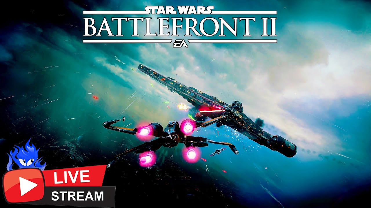 🔴 LIVE - Star Wars Battlefront 2 - Starting Out with Kyber Servers ...