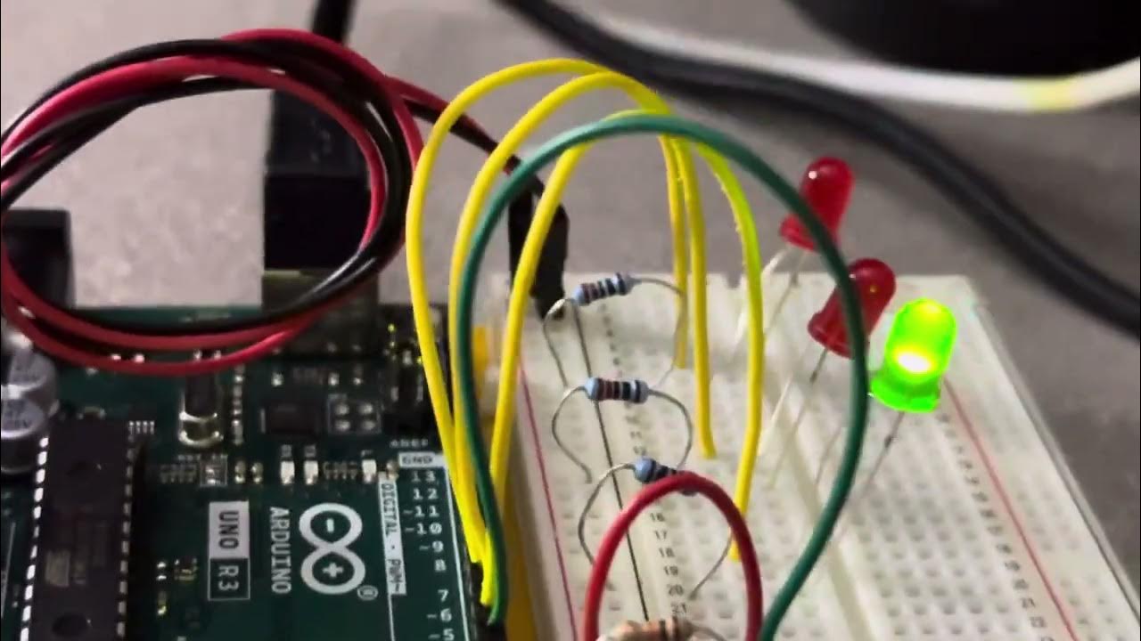 marqueA2 Learning Electronics - Arduino Starter Kit - Project 02 - Spaceship Interface - YouTube