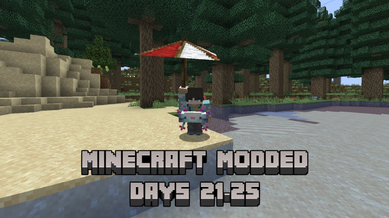 ASMR - 100 Days Of Modded Minecraft! - Days 21-25 - QSMP Inspired Modpack - Soft Whispering ...