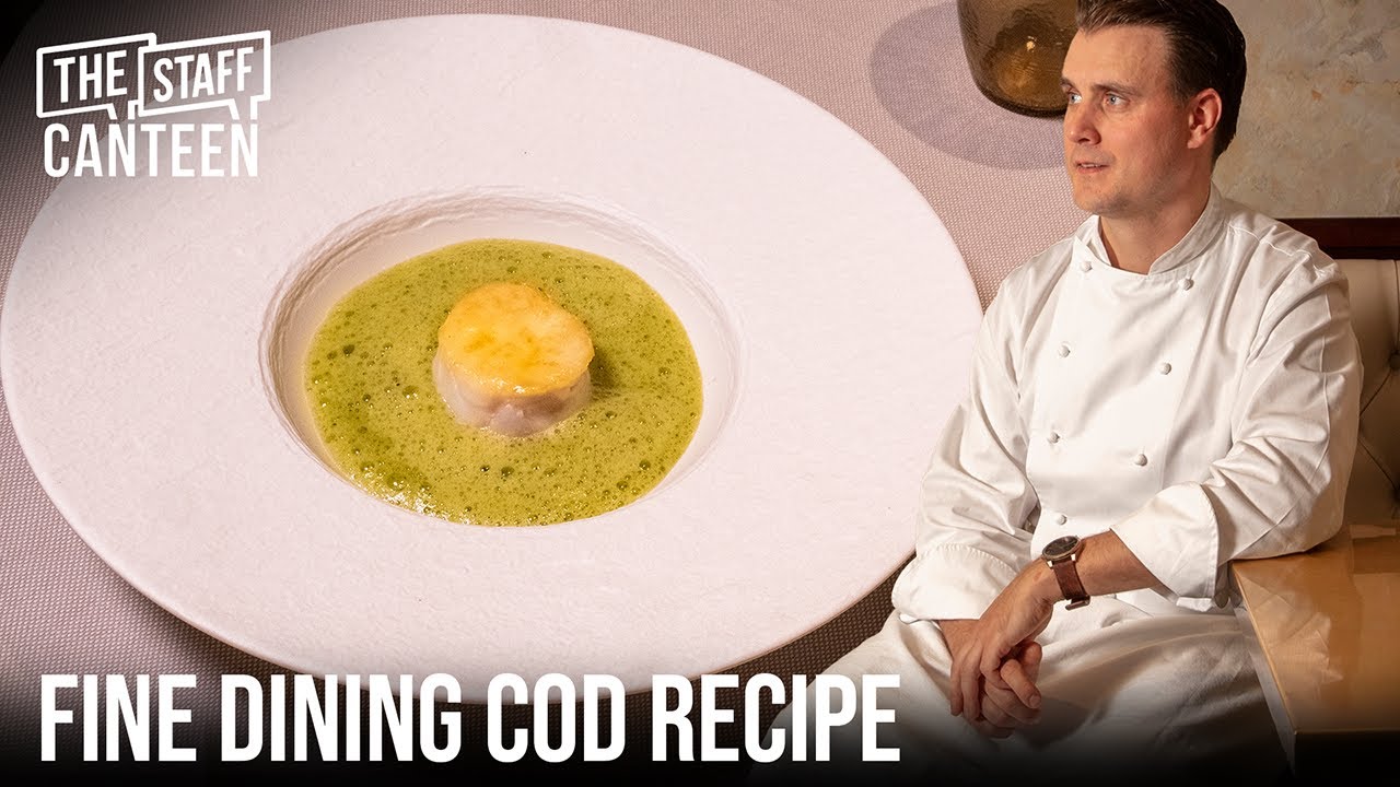 Chef Tom Scade's British Cod with Peas, Baby Gem, and New Potatoes ...