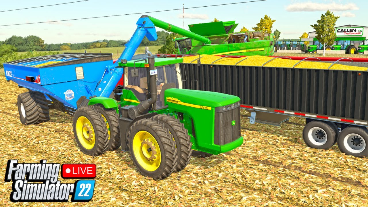 🔴LIVE🔴 MED CREEK PLAYTHROUGH PT.2 | Farming Simulator 22 - YouTube