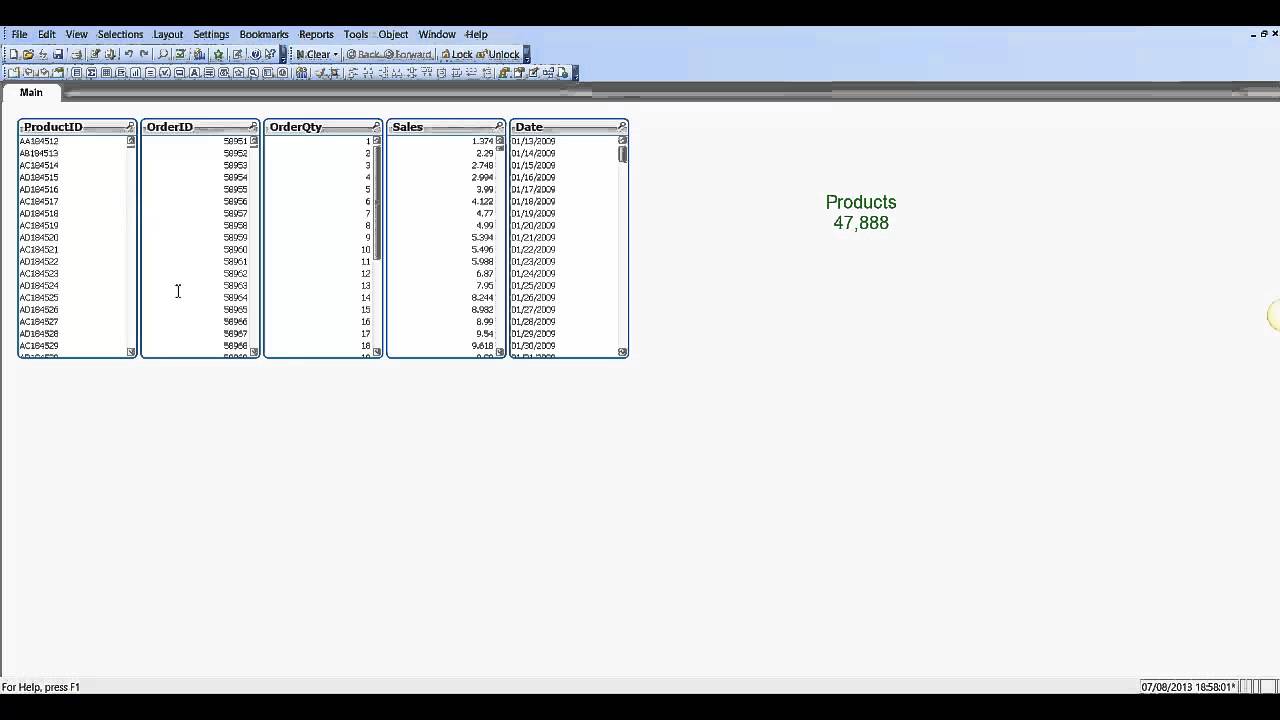 Qlikview WHERE clause IsNum (not IsNum) by RFB 149 - YouTube